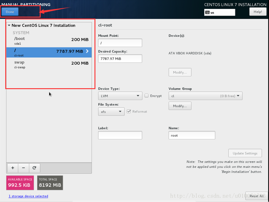 Oracle Vm Virtualbox安装centos7 Csdn博客 