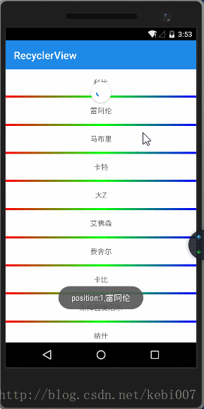 Xamarin Android 使用recyclerview结合swiperefreshlayout下拉刷新滑到底部加载更多xamarin 
