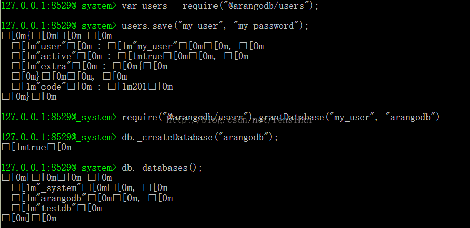 Arangodb入门教程（一）arangoshexe的使用 Csdn博客 