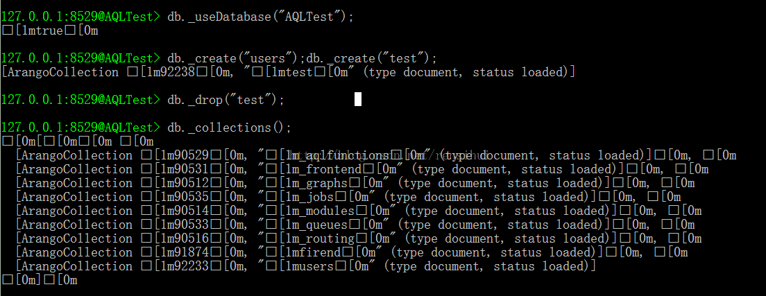 Arangodb入门教程（一）arangoshexe的使用 Csdn博客 
