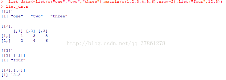 R语言列表操作指南 Csdn博客 