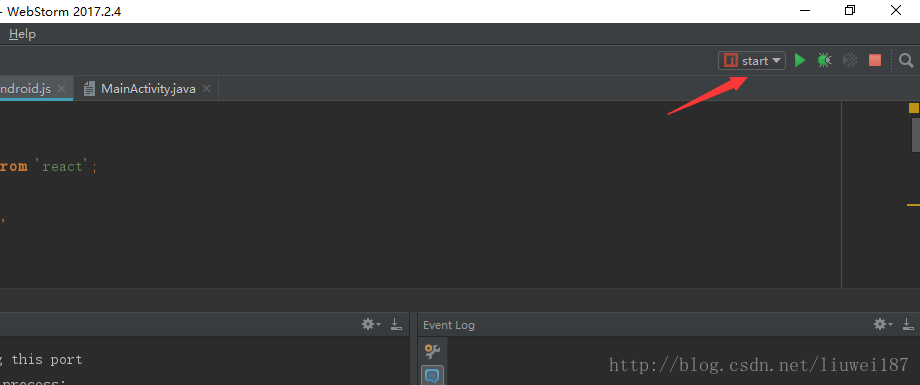 Webstorm的配置和运行项目webstrom代码配置 Csdn博客 