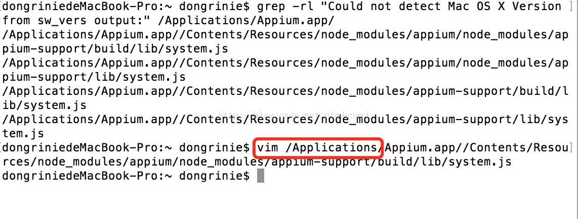 Mac下appium Doctor提示错误汇总 Appium Doctor运行报错 Csdn博客