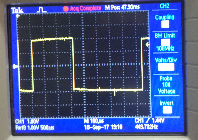 Oscilloscope Debugging Rs485 Communication Waveform Programmer Sought