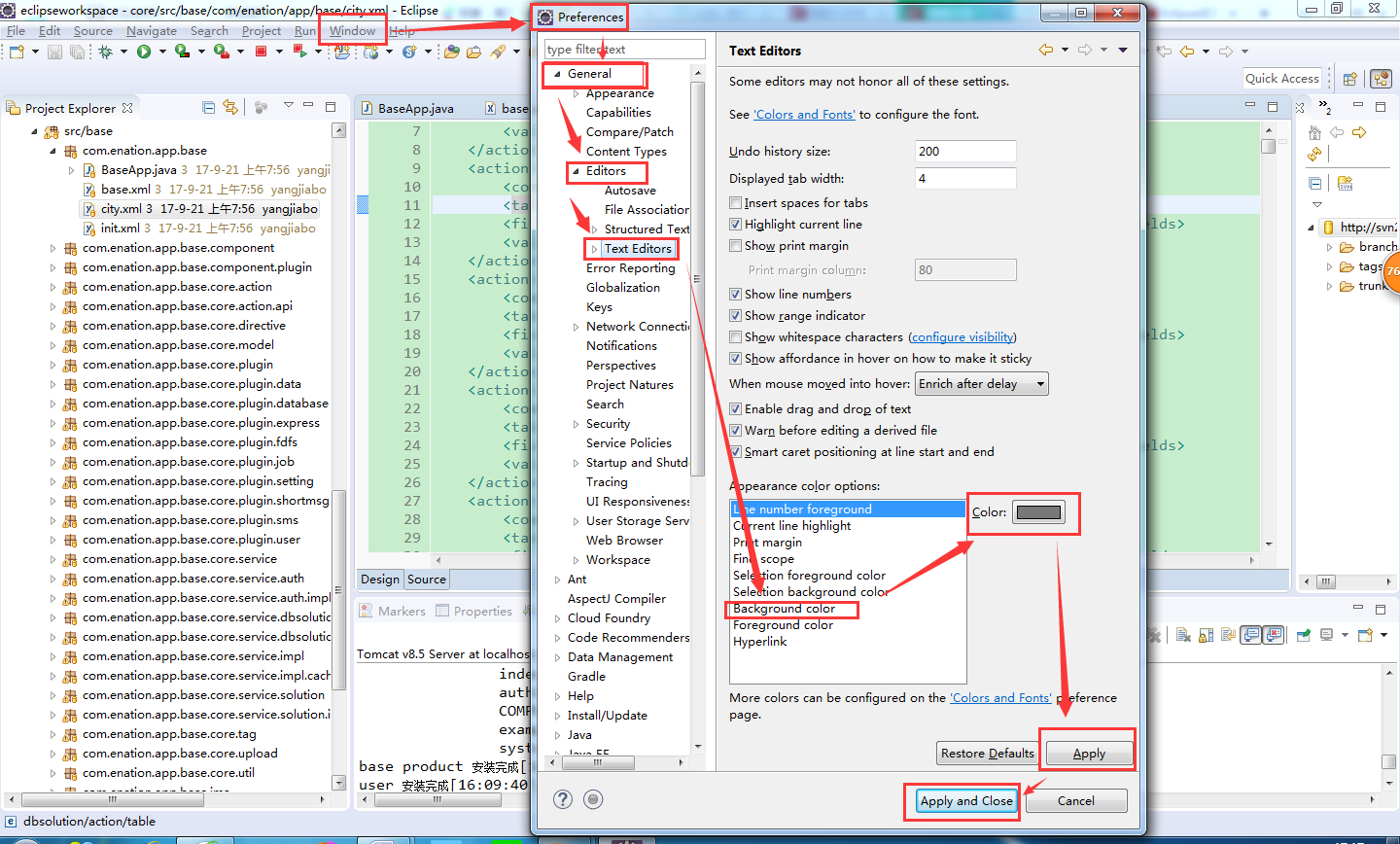 Modify The Basic Settings Of Font Size Color And Coding Format In Sts Programmer Sought 