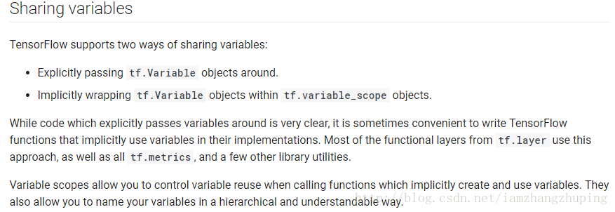 Tensorflow Variable Scope Tf Name Scope Tf Variable Tf Get Varible