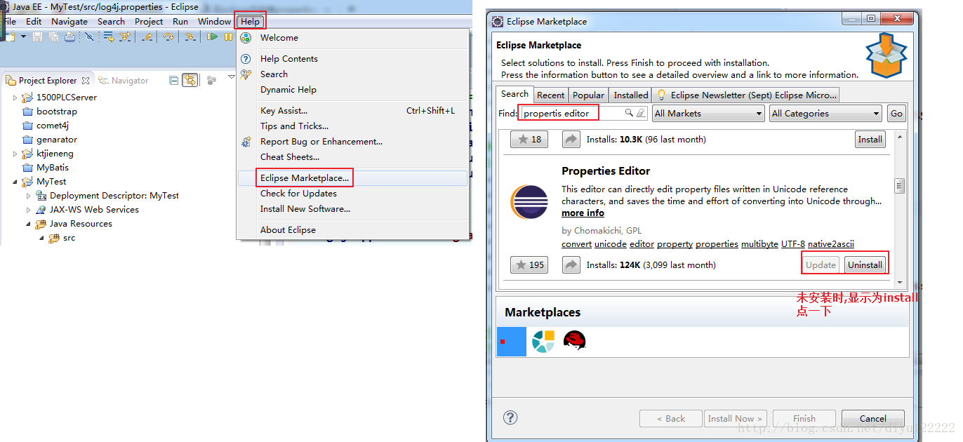Eclipse插件 Properties Editor离线安装kantan Properties Editor Csdn博客 