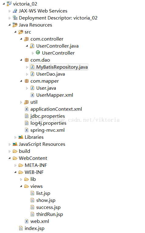 Ssm框架 Spring Springmvc Mybatis Eclipse Oracle Tomcat小项目 Ssm框架、oracle