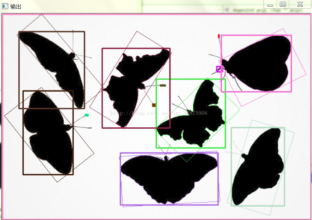 Opencv 轮廓 逼近多边形曲线 正外接矩形 外接最小矩形gh里计算曲线最小矩形外框 Csdn博客 