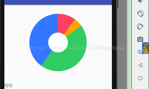 自定义view实现 Android圆形统计图及百分比显示uview 占比弧形 Csdn博客 