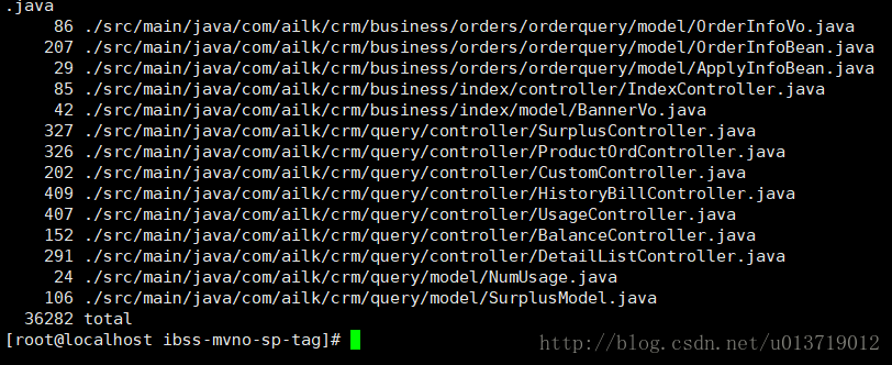 Linux 统计项目代码总行数find Name Java Type F Xargs Cat Awk 代 Csdn博客 