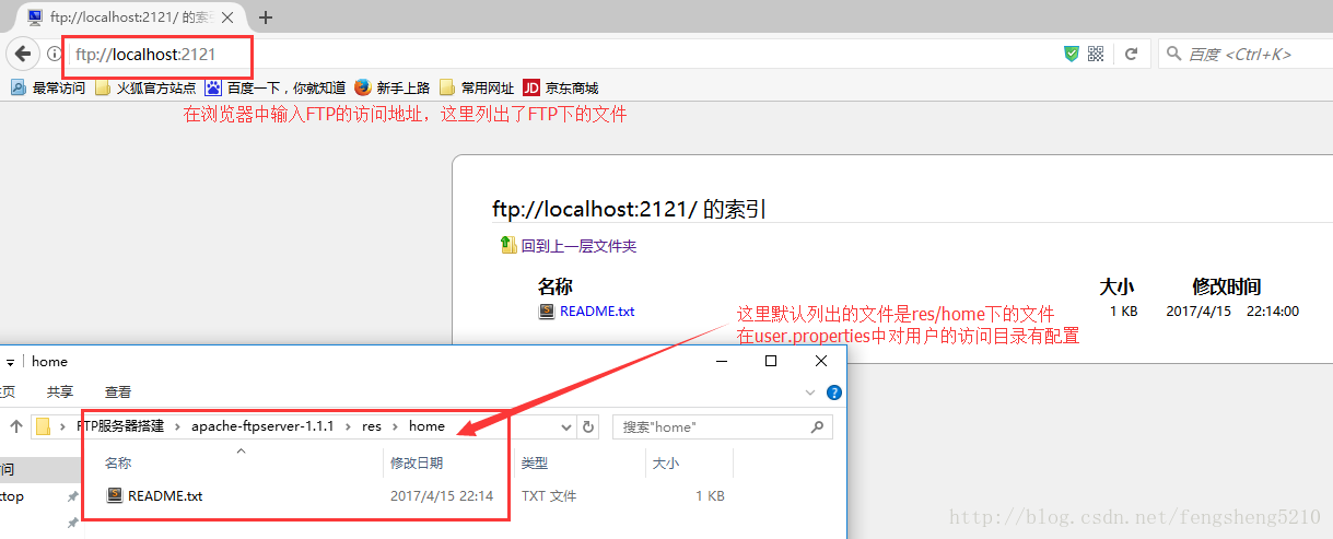 Apache Ftpserver本地部署ftp服务 Csdn博客 