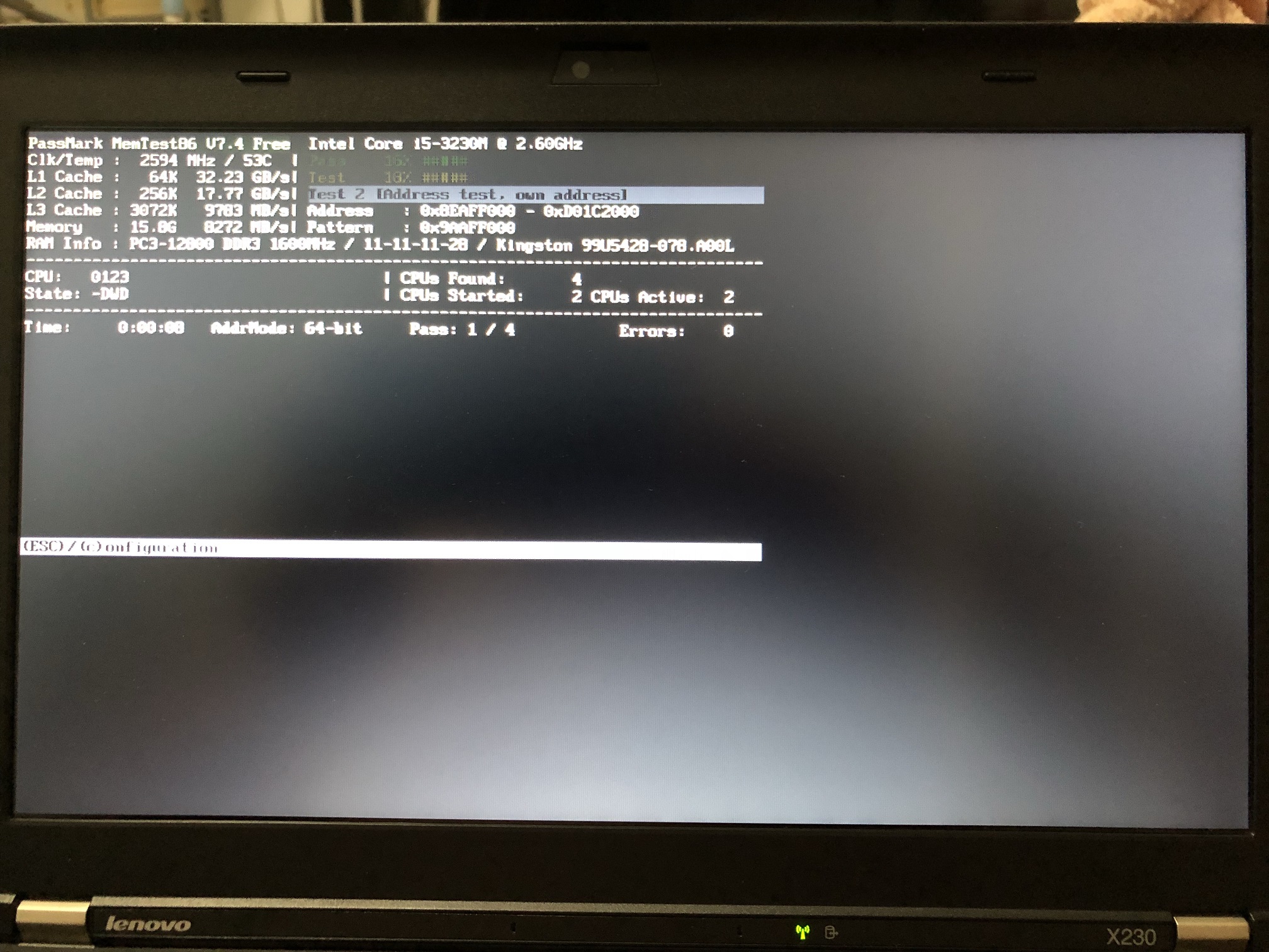 【内存】memtest86内存测试工具介绍_memtest86界面的参数-CSDN博客