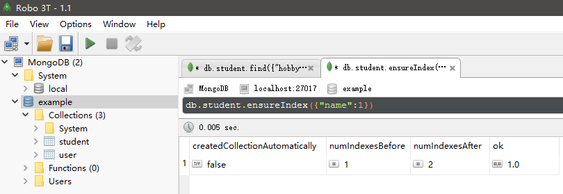 Mongodb Gui（ Robo 3t） Shell使用及操作 Mongodb Robo3t汉化 Csdn博客