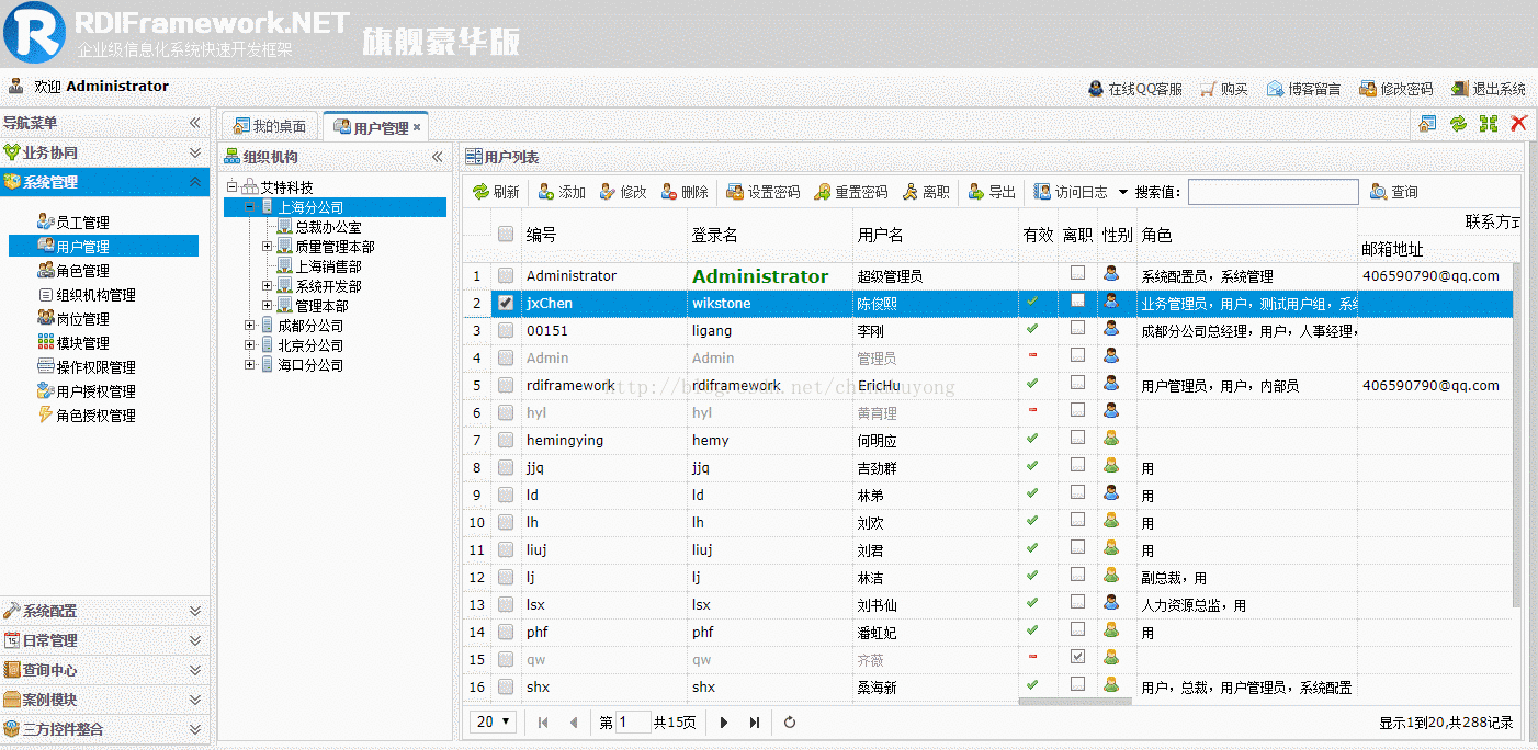 快速信息化系统开发框架 V3 2 Web 用户管理模块编辑界面 组织机构选择支持级联选择 组织体系选择控件 Csdn博客