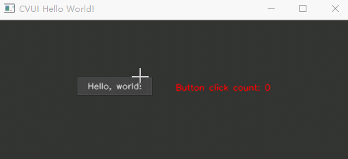 OpenCV界面（CVUI，跨平台，比QT方便，包括按钮等）-CSDN博客