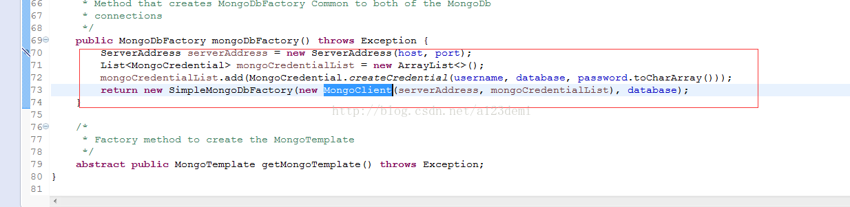 七springboot集成实例系列 多数据源mongodb一mongo 自定义 Queryfactory Csdn博客 