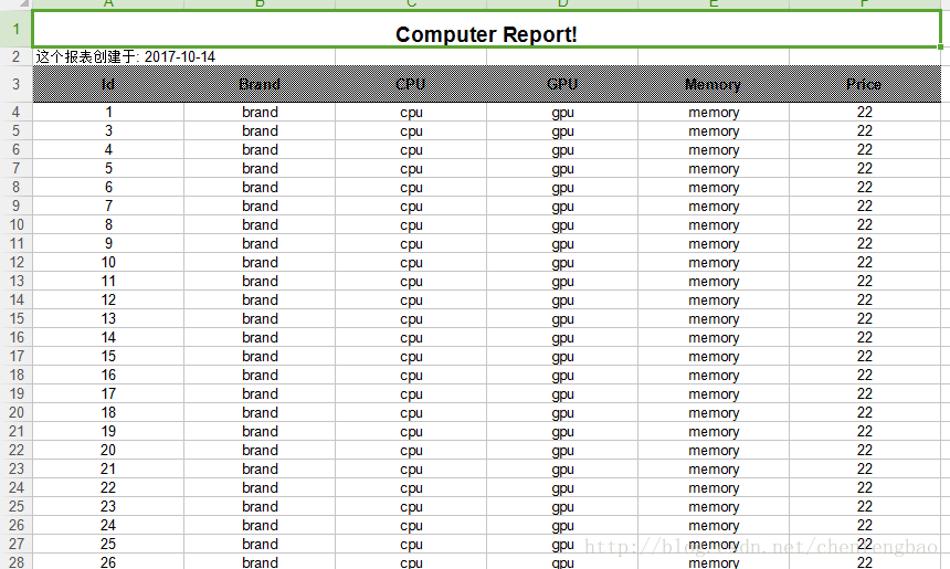 Ssm Excel表格导出导入ssm选择你时间导出excel Csdn博客 