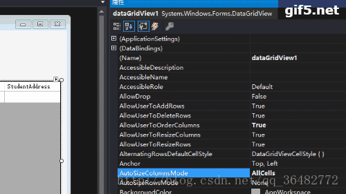 C Winform 表格数据控件datagridview 绑定模式c窗体表格控件 Csdn博客 1759