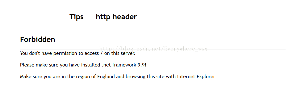 理解头：user Agent与伪造net Clr Csdn博客 