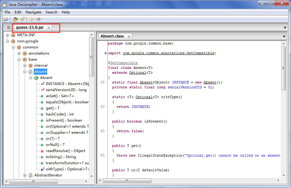 Java反编译工具使用对比，最好用的java反编译工具 Jd Gui、xjad Csdn博客