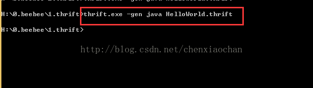Java Thrift服务器和客户端创建libthrift Java陈晓婵的博客 Csdn博客 
