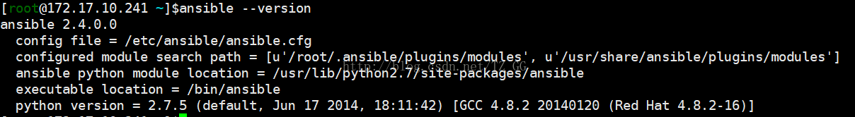 Centos7 Ansible安装使用 Csdn博客