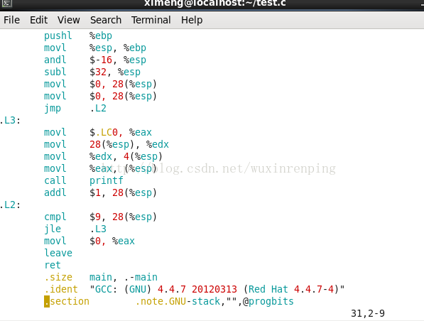 12在linux环境实践，使用vim编写一个程序，然后使用gcc查看【预处理】、【编译】、【汇编】、【链接】各阶段文件的内容。并熟悉相关指令。 Csdn博客 9294