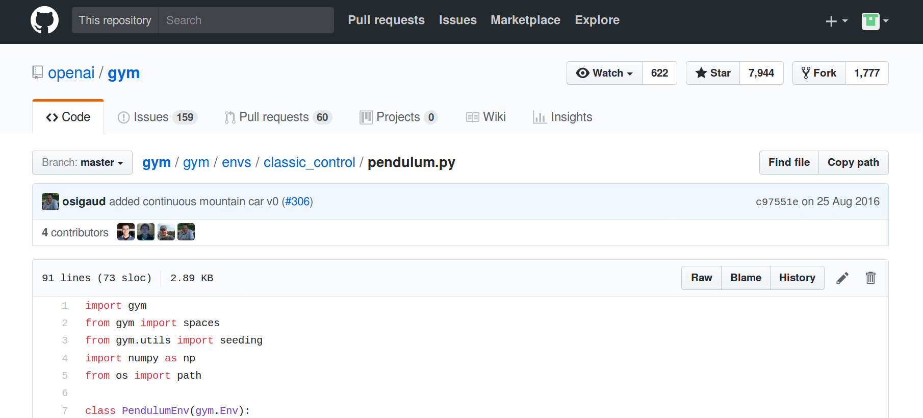 解析Pendulum-v0环境-CSDN博客