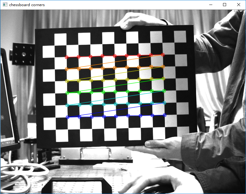 Opencv学习笔记（33）棋盘格角点检测练习程序cv 棋盘格标定识别不出角点坐标 Csdn博客