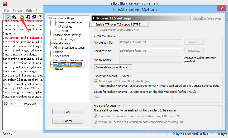 Ftp之filezilla安装与配置 Yellowcongyou Appear To Be Behind A Nat Router Please Confi Csdn博客 