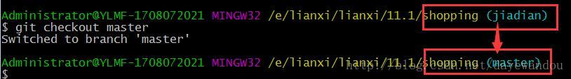 Gitgit Bash中的branch、checkout指令（git指令）git Bash Checkout Csdn博客 1326