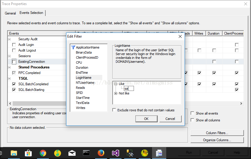 数据库性能优化 1 使用sql Server Profiler工具和执行计划分析sql Server Profiler Duration是 