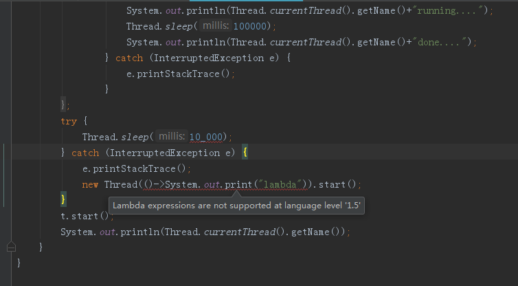 Java：解决 Lambda Expressions Are Not Supported At Language Level ‘7‘ 错误以及 Language Level ‘x‘ 程序员大本营
