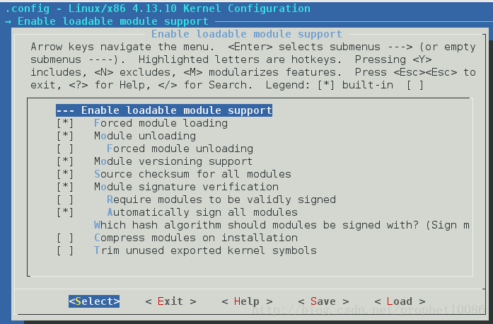 Menuconfig详解（1）——enable Loadable Module Supportmenuconfig Modules Csdn博客 3325