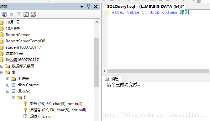 Sql语言简单应用learnergu的博客 Csdn博客 