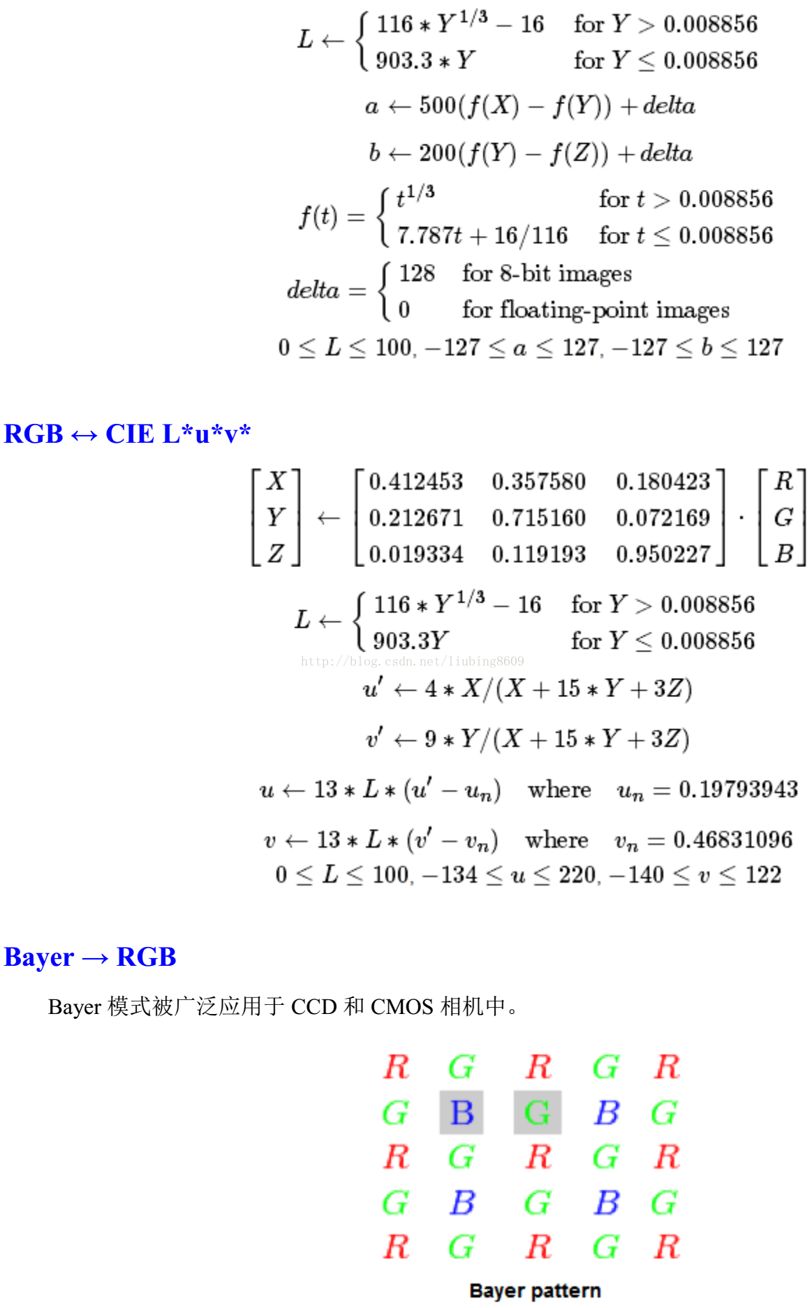 Opencv颜色空间转换函数：cvcvtcolor介绍 Csdn博客