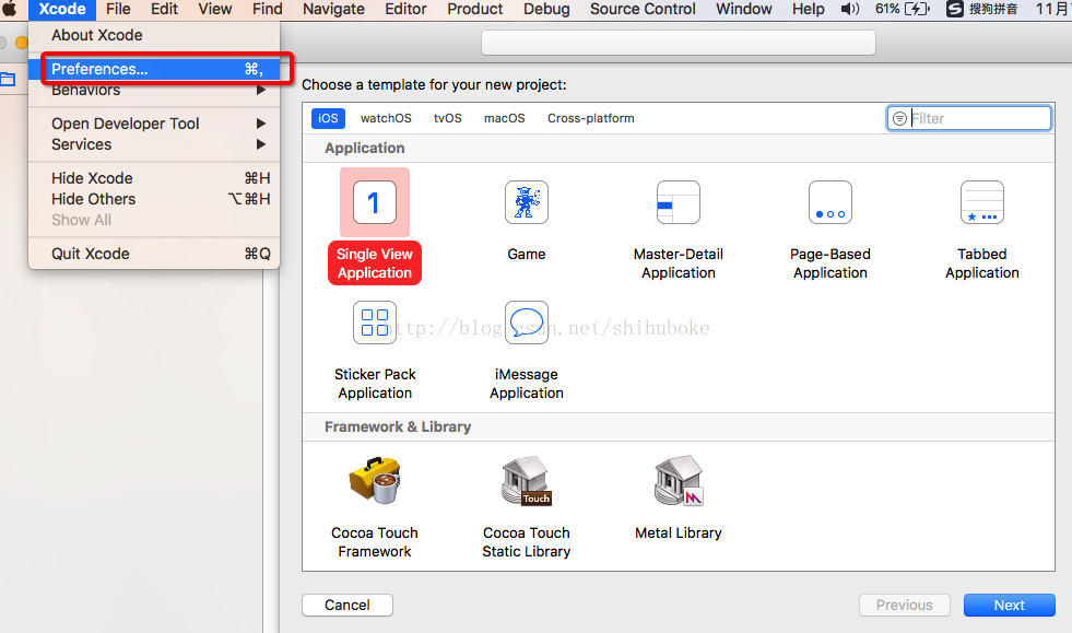 Ios Xcode~preferences 首选项 设置控制台背景和字体 Xcode Preferences Csdn博客