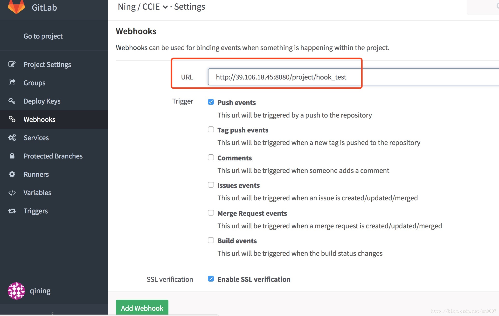 Jenkinsgitlabwebhook自动部署jenkins 2406 Gitlabwebhook Csdn博客 