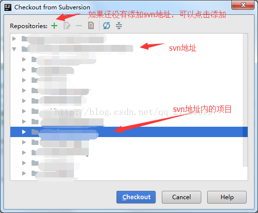 Idea同步svn中的maven项目，配置项目（带spring Boot启动类）idea从svn导入maven项目 并启动 