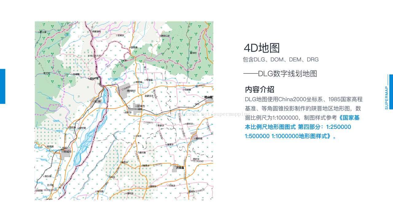 地图之美 Supermap数据产品包展示 Supermap宣传册 Csdn博客