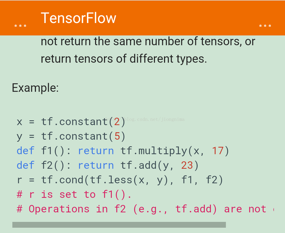 如何在tensorflow中判断tensor张量的值tensorflow 判断tensor是否等于某个数 Csdn博客 