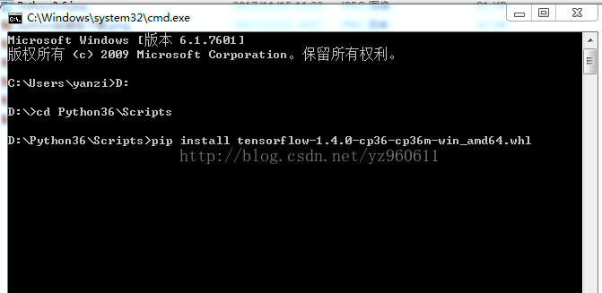 Python3 6 Tensorflow 安装（windows 64 Bit） 快速下载python3 6对应的tensorflow Csdn博客