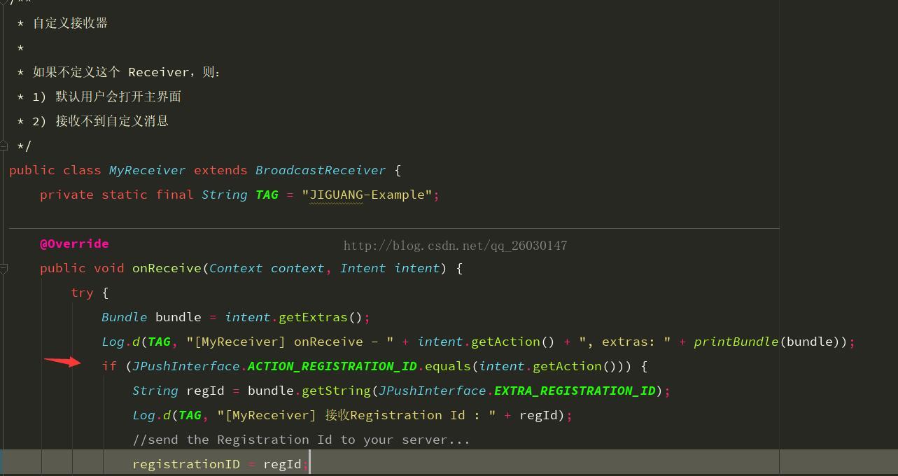 极光推送 Registrationidjpushinterfacegetregistrationid Csdn博客 