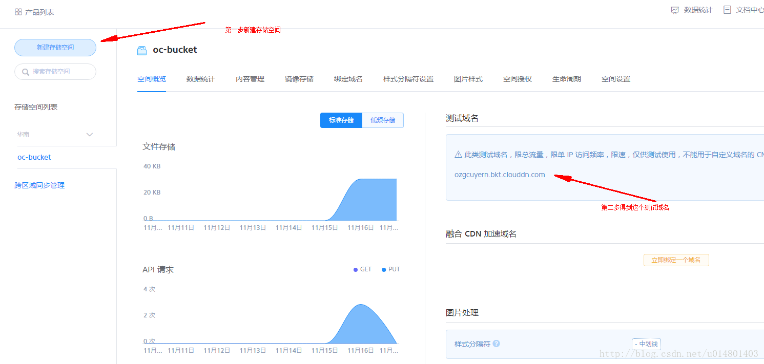 七牛云入门使用步骤（图片服务器使用） I七牛 Csdn博客