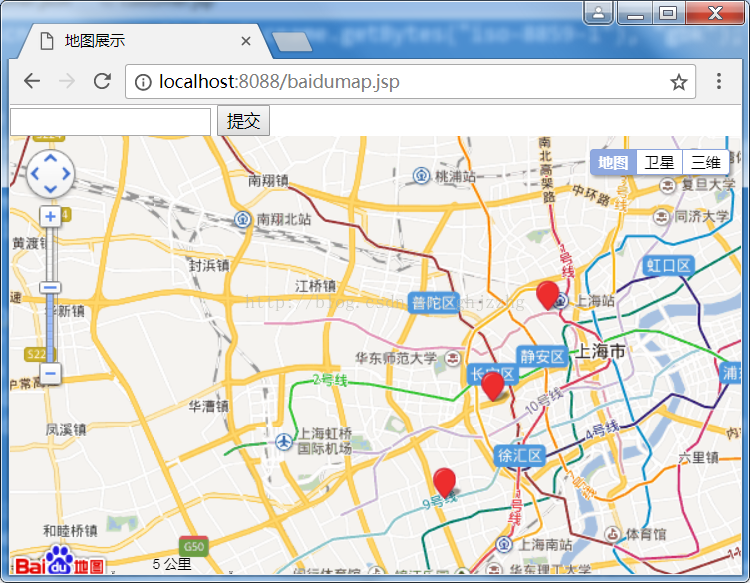 Java调用百度地图的不同显示方式java 使用百度地图显示范围圈 Csdn博客 7107