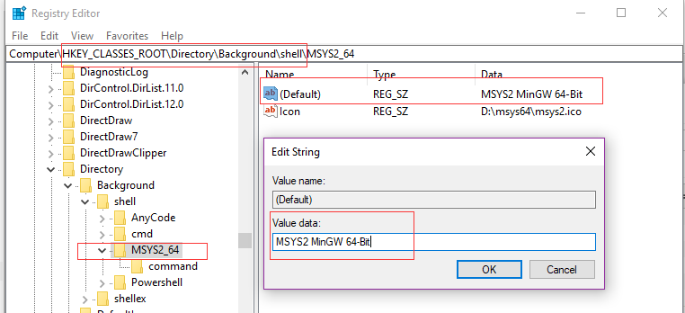 Windows 右键菜单打开MSYS-MinGW_msys怎么打开-CSDN博客