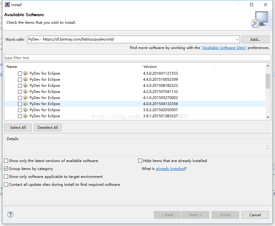 Eclipse添加python插件详解python Eclipse插件 Csdn博客 