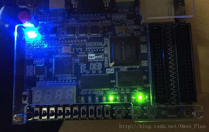 Fpga基础实验：拨码开关控制led与计数器应用 Csdn博客