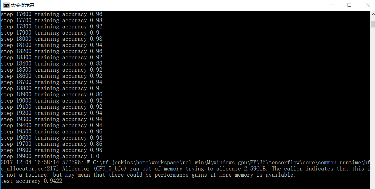 Win10 Tensorflow使用笔记——安装及训练mnistnntf Windows10教程 Csdn博客